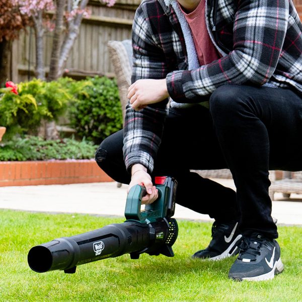 Webb 20v 160mph Cordless Axial Blower (4ah Battery & Charger) - Aspire ...